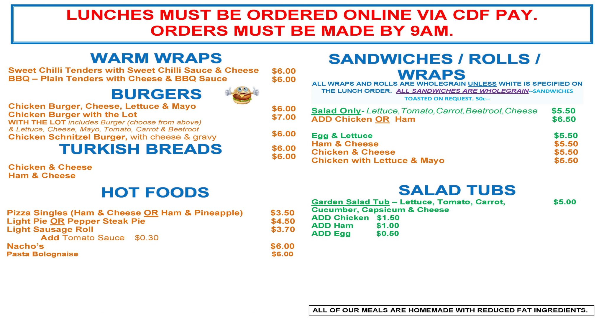 Canteen – St Mary MacKillop College